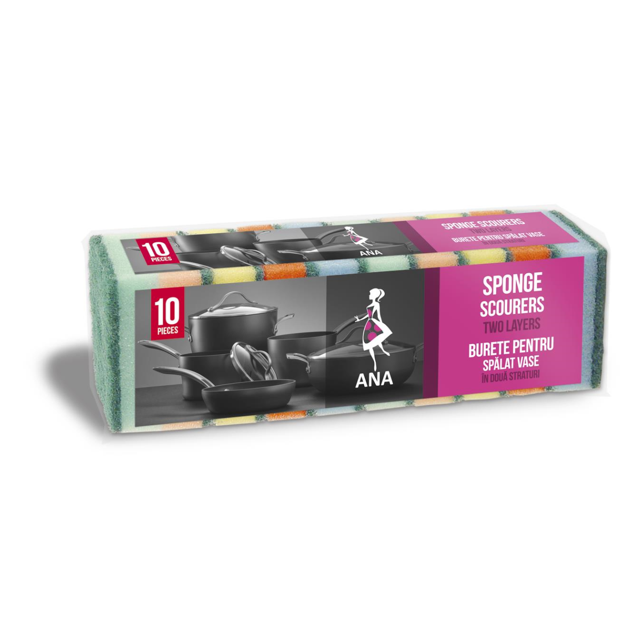 Burete de vase 10 buc/set, Ana - Gospodaresti