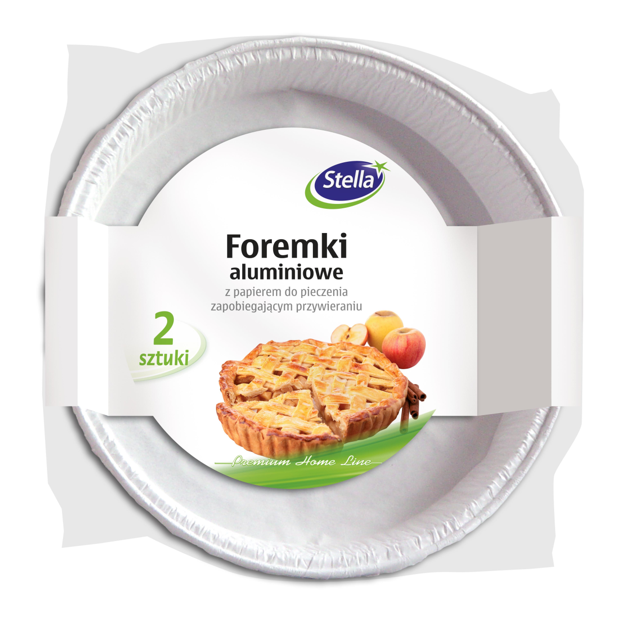 Tavite de aluminiu cu hartie de copt Stella pentru tarta - Gospodaresti